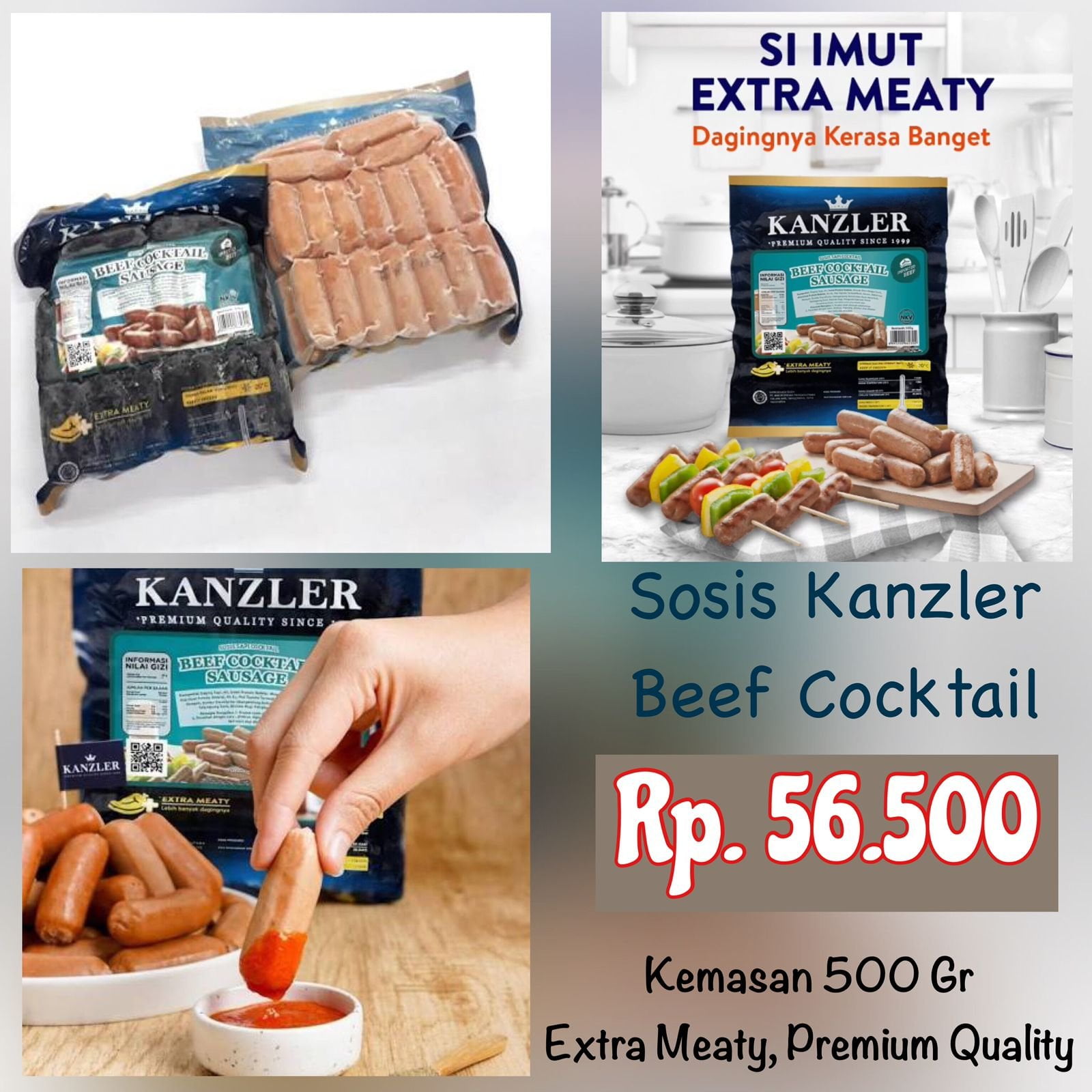 Kanzler Beef Cocktail 500 gr | KedaiOnline.id